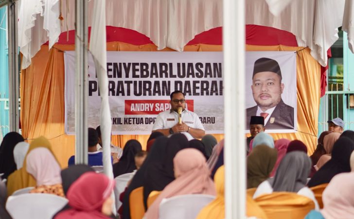 Andry Saputra Sosialisasikan Perda di Limbungan Baru