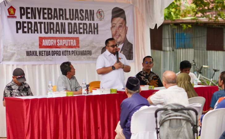 Andry Saputra Sosialisasikan Perda Kesejahteraan Sosial di Rumbai