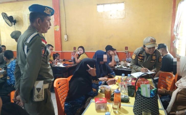 Tak Kapok, 12 ASN Nongkrong di Warkop Kembali Terjaring Razia Satpol PP ...