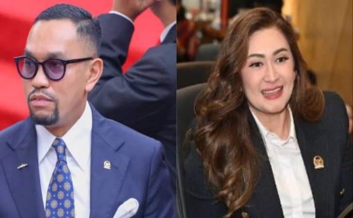 NasDem Terbitkan Surat, Sahroni dan Nafa Urbach Dicopot dari Anggota DPR RI