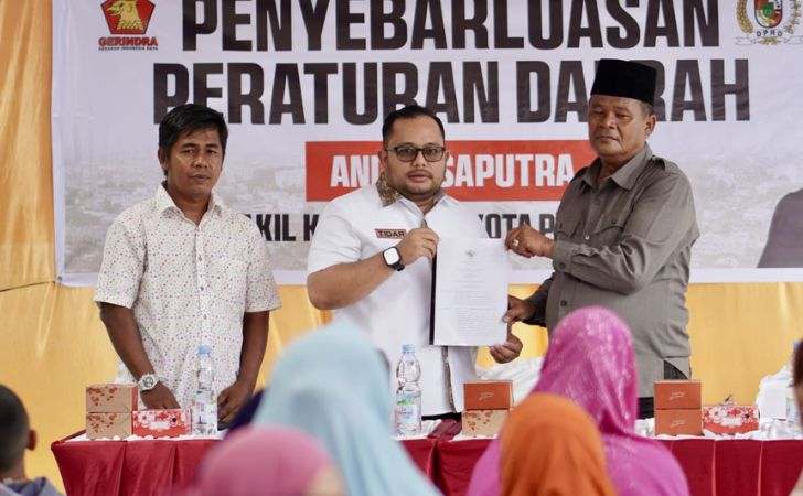 Andry Saputra Sosialisasikan Perda di Limbungan Baru