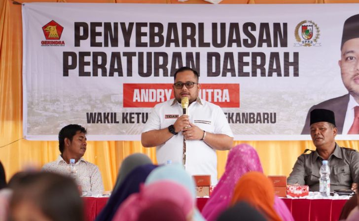 Andry Saputra Sosialisasikan Perda di Limbungan Baru