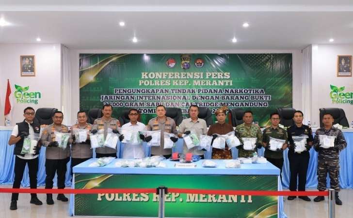 Gagalkan 27 Kg Sabu dari Malaysia, Polisi Ringkus Dua Kurir di Perairan ...