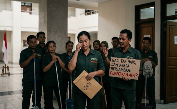 CS Kerja 11 Jam Digaji Jauh dari UMP, Warganet Sebut Pemprov Riau Zalim