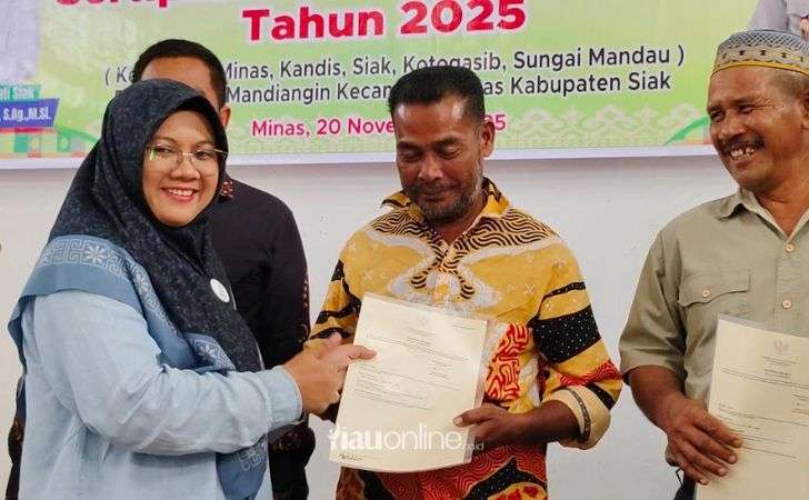 Perjuangkan Hak Warga di Wilayah Konflik, Bupati Siak Ajukan 1.050 ...