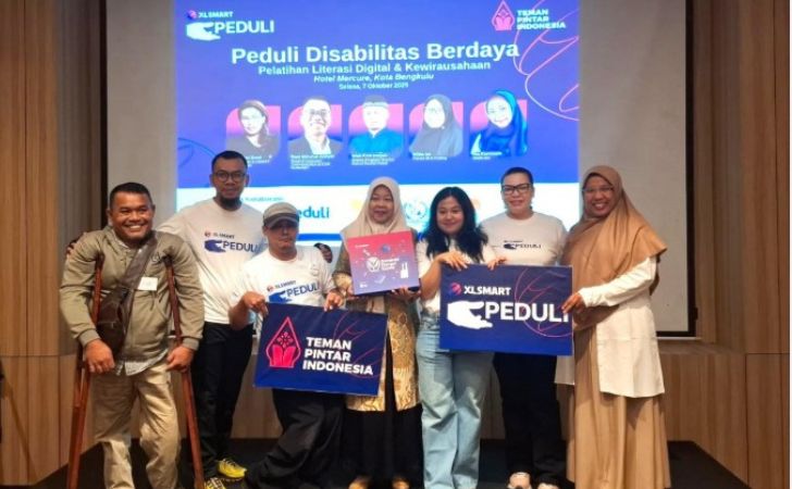 XLSMART Peduli Disabilitas Berdaya Beri Pelatihan Literasi Digital dan ...