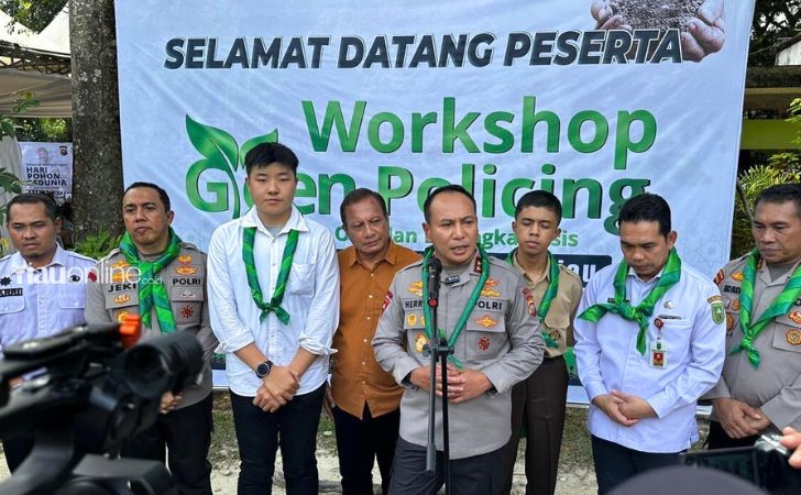 Warisan Fisik untuk Bumi Riau, 21.000 Pohon Ditanam Serentak